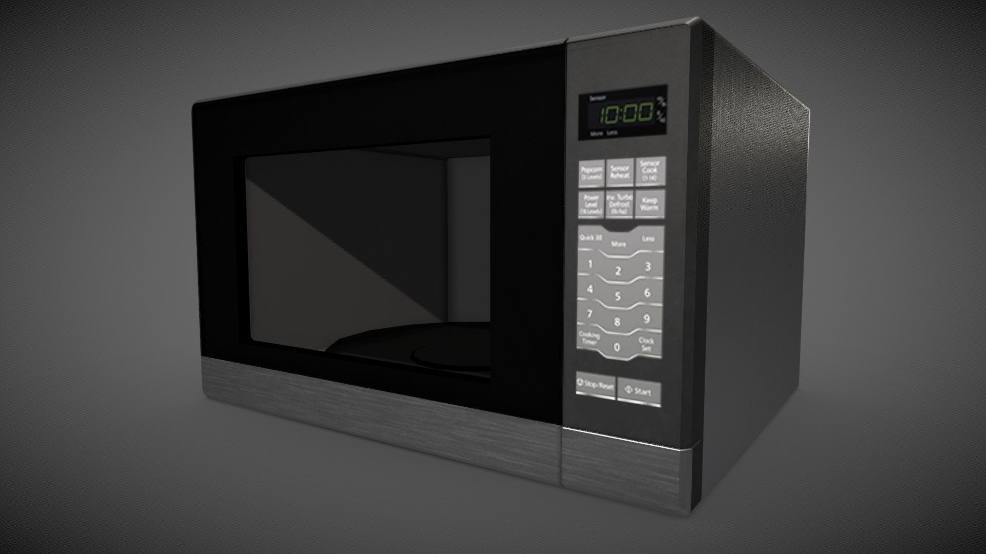 Panasonic Microwave - 3D model by Joe Conley (@jconley) [a36d924 ...