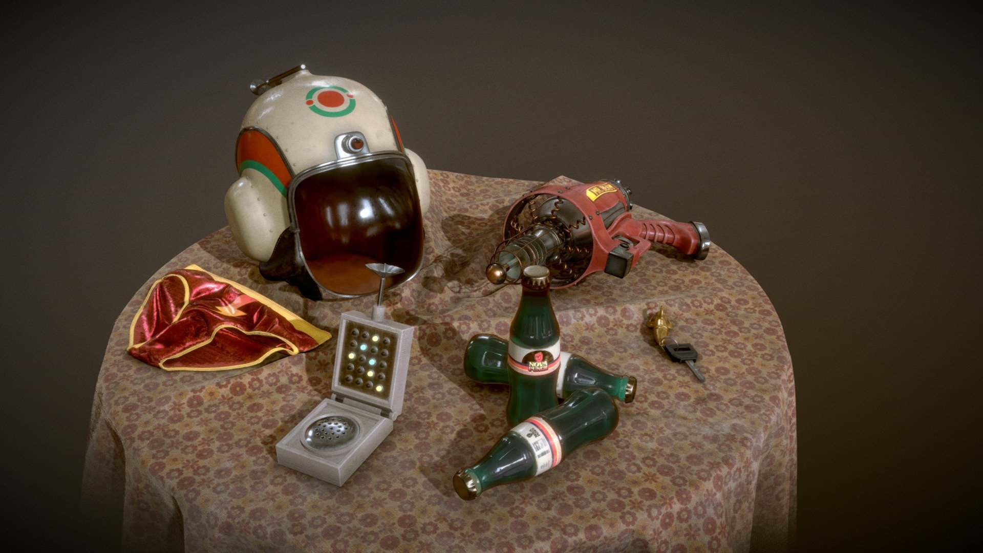 70's Adventure Kit for the Funky Explorer - Download Free 3D model by ...