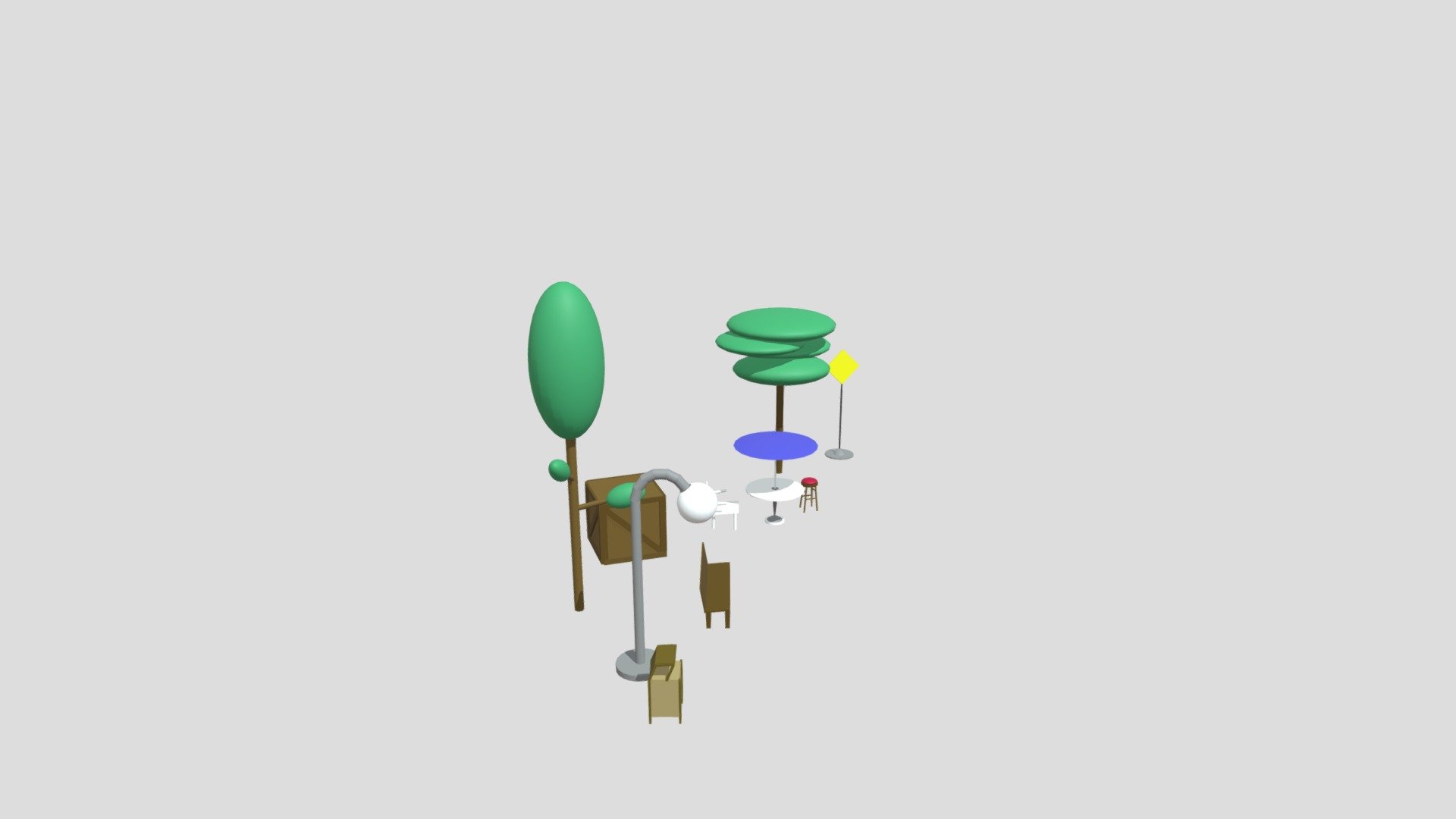 Geometric Props - Download Free 3D model by ohDanny [a3749ad] - Sketchfab