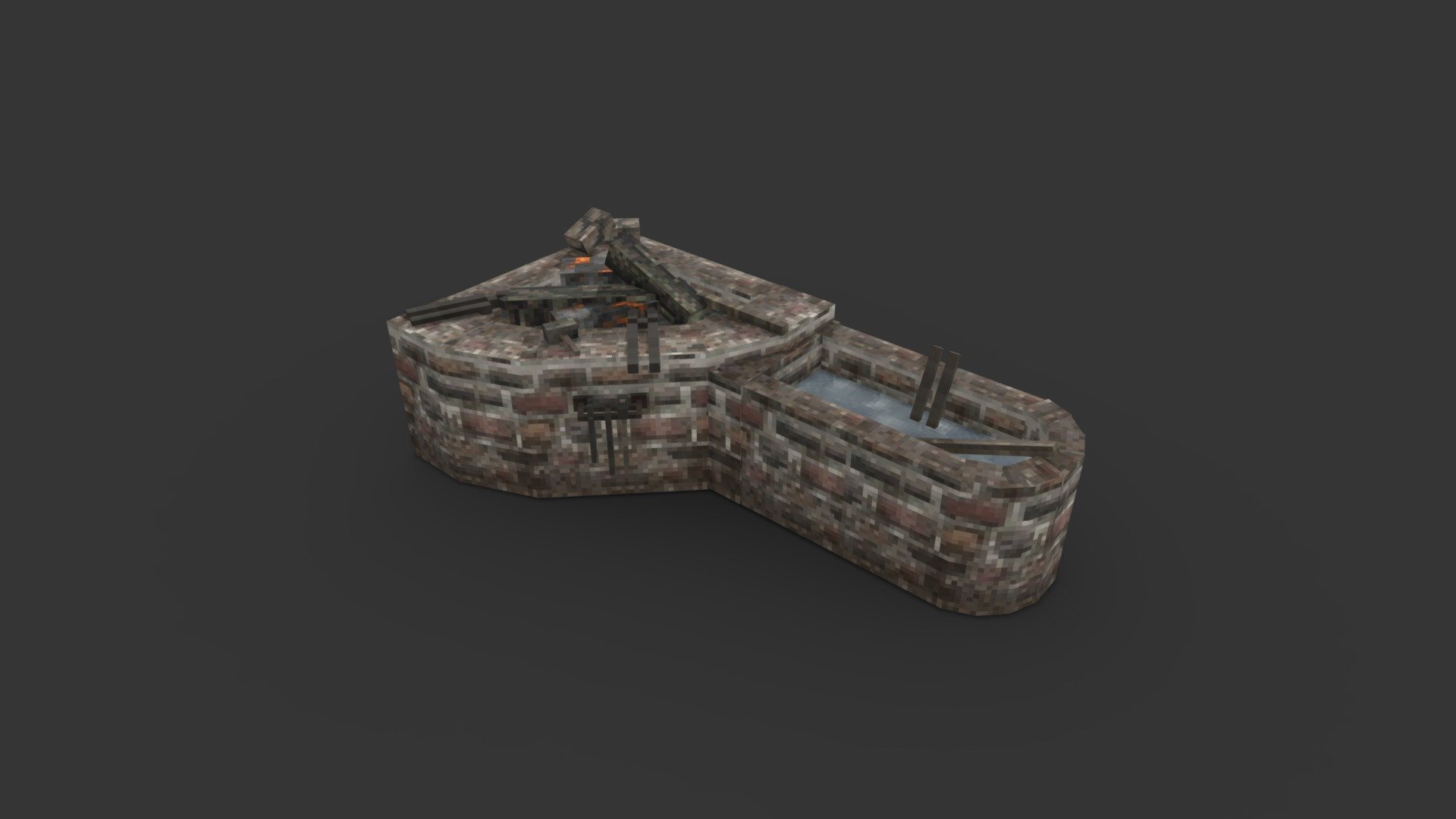 big_blacksmith_bench_1 - 3D model by einherjarbjorn [a37542c] - Sketchfab