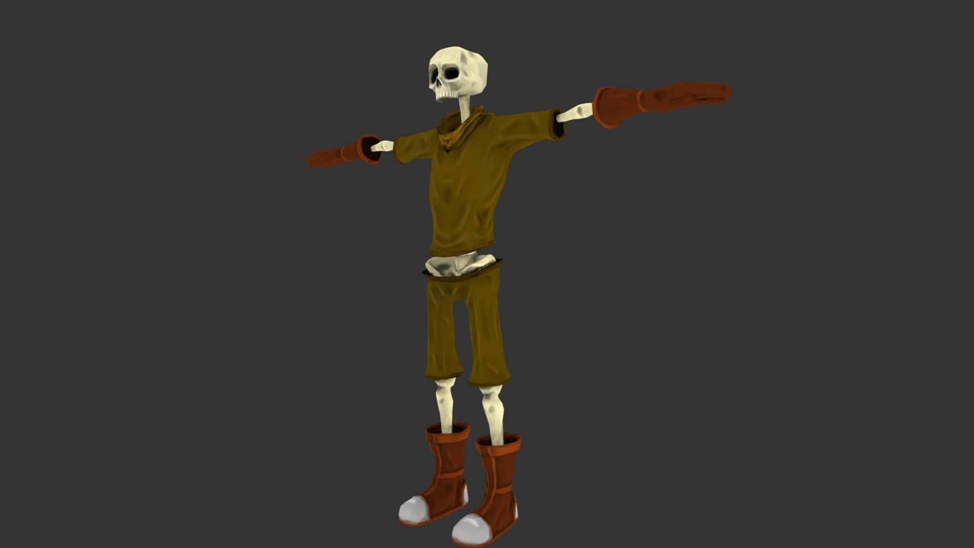 Skel - 3D model by KintzY [a377423] - Sketchfab