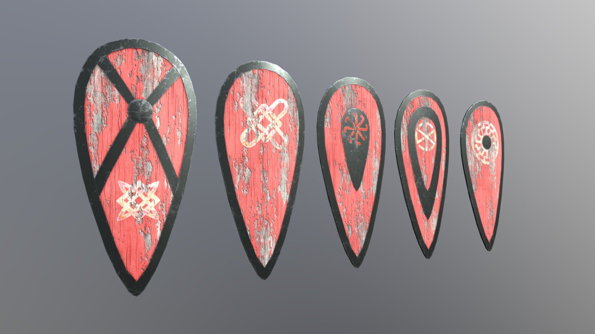 Slavic Shields - 3D model by belias [a377d3c] - Sketchfab