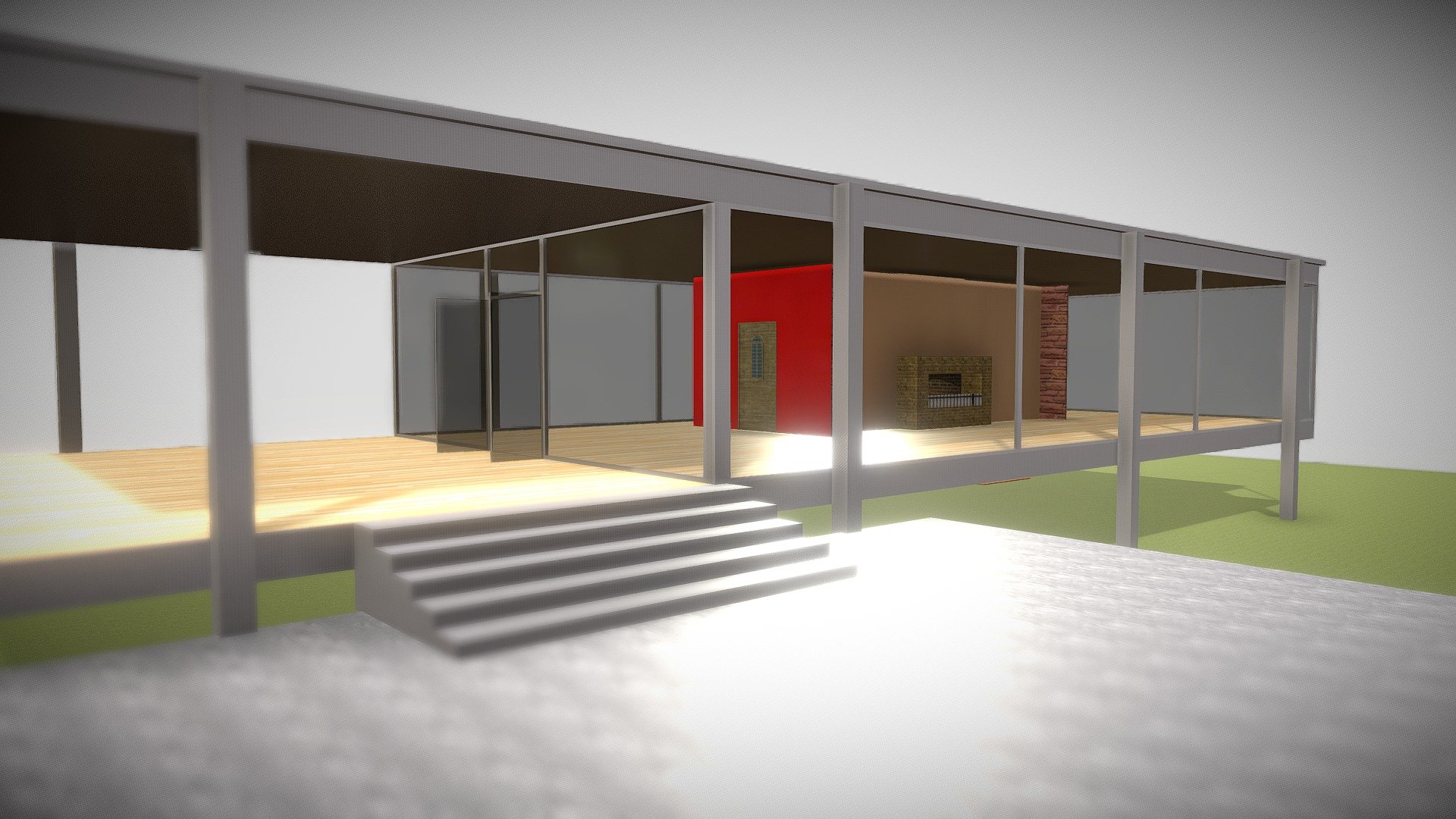 Casa Farnsworth - Download Free 3D model by biamoretisz [a37af01 ...