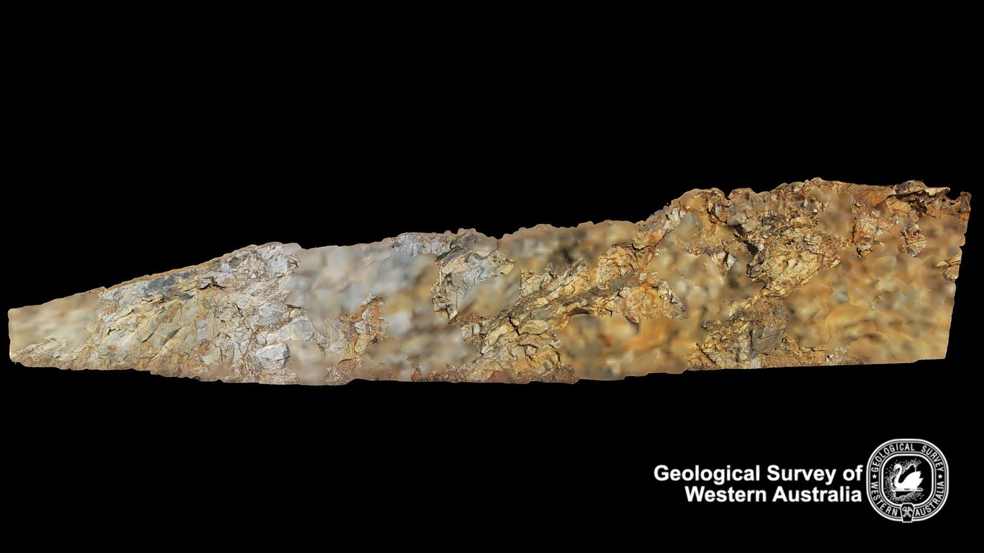 Northam SZ Area1, Corrigin Tectonic Zone - 3D model by Geological ...