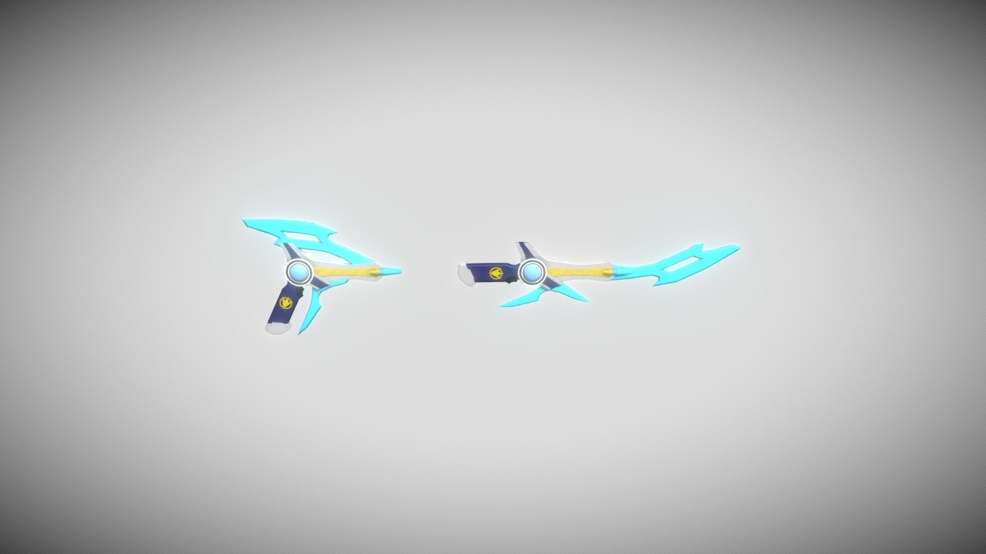 Blizzard gun & sword - 3D model by CheeseLD (@pt612800) [a37e719 ...