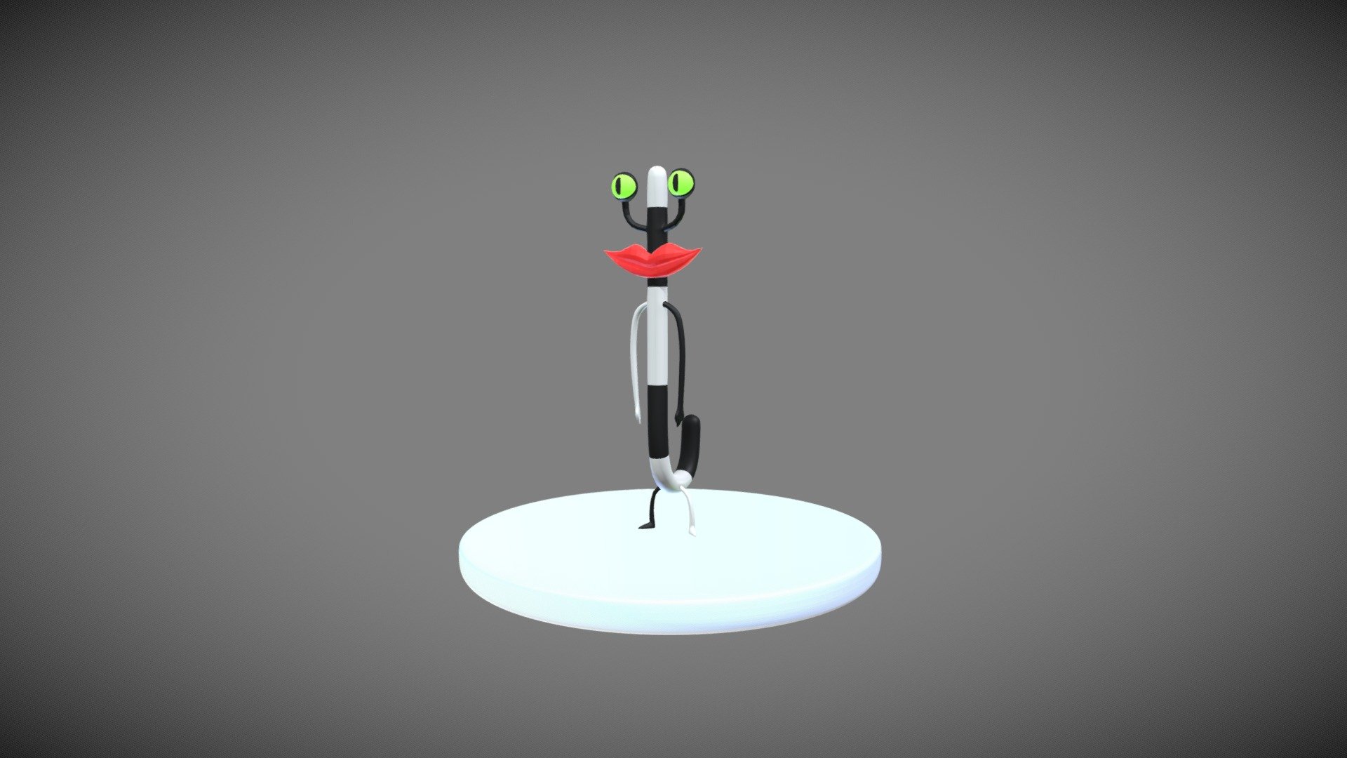 Oblina, Ahhh! Real Monsters - 3D model by Joel Bennett (@jcbenne ...