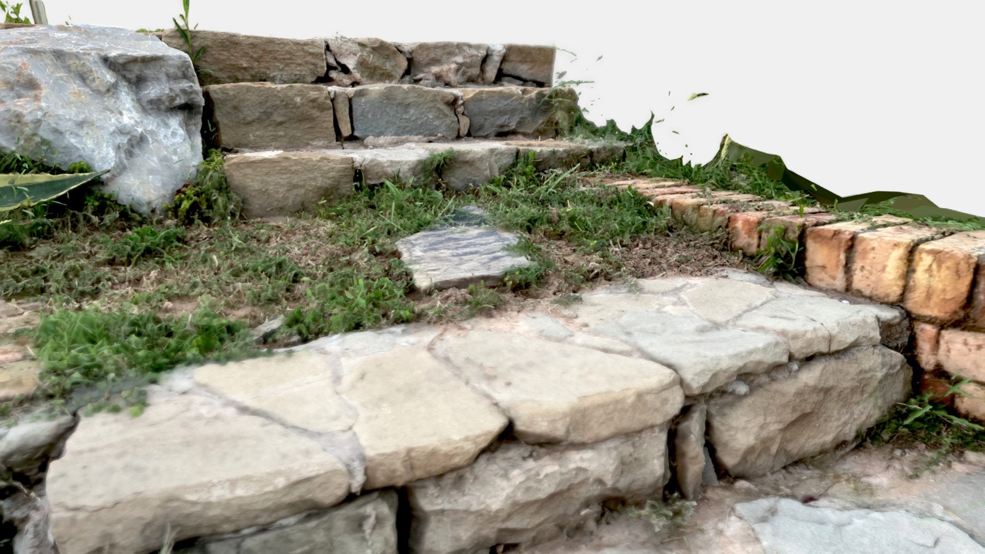 Stone Stairs - 3D model by Majzim [a37fb2b] - Sketchfab