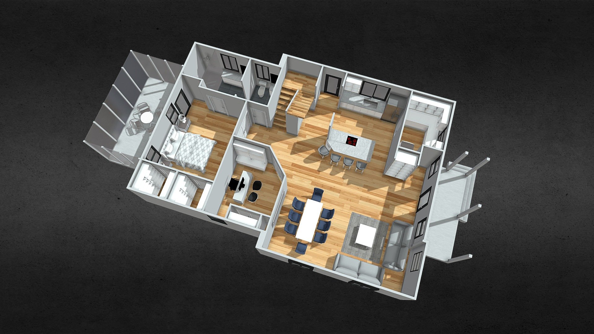 Haas fl_1 - 3D model by Render3DQuick [a37fd67] - Sketchfab