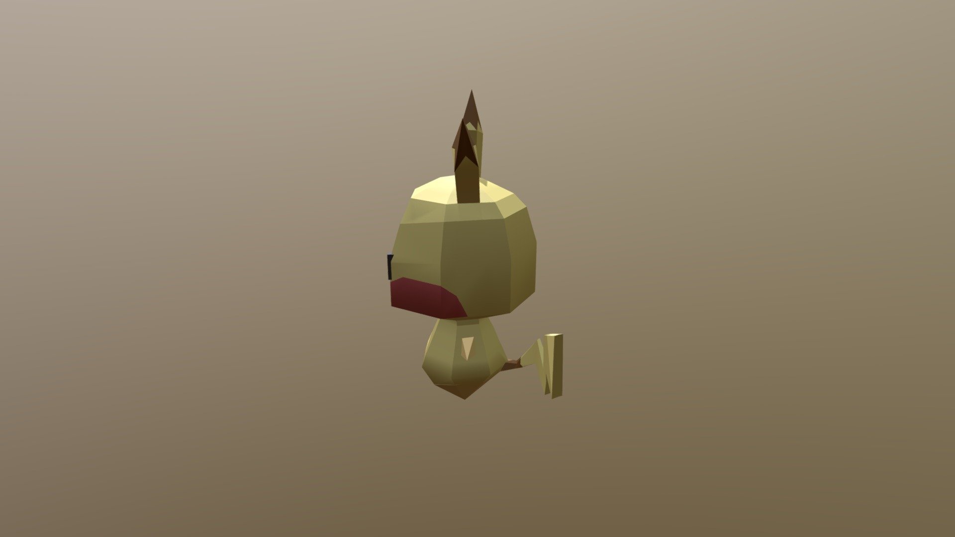 Low-Poly Pikachu - 3D model by Caramelle [a3811b4] - Sketchfab