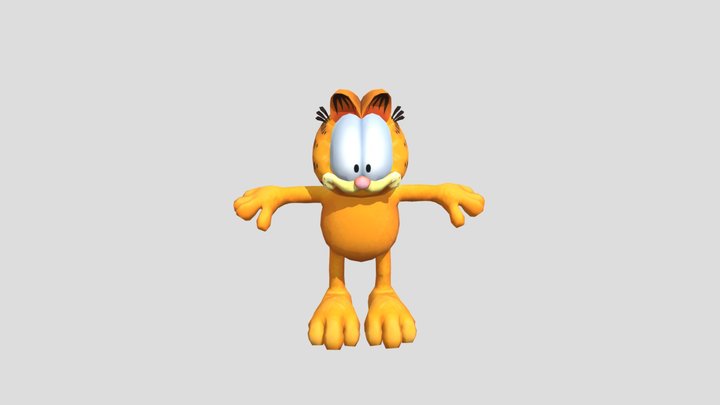 Garfield 3D models - Sketchfab