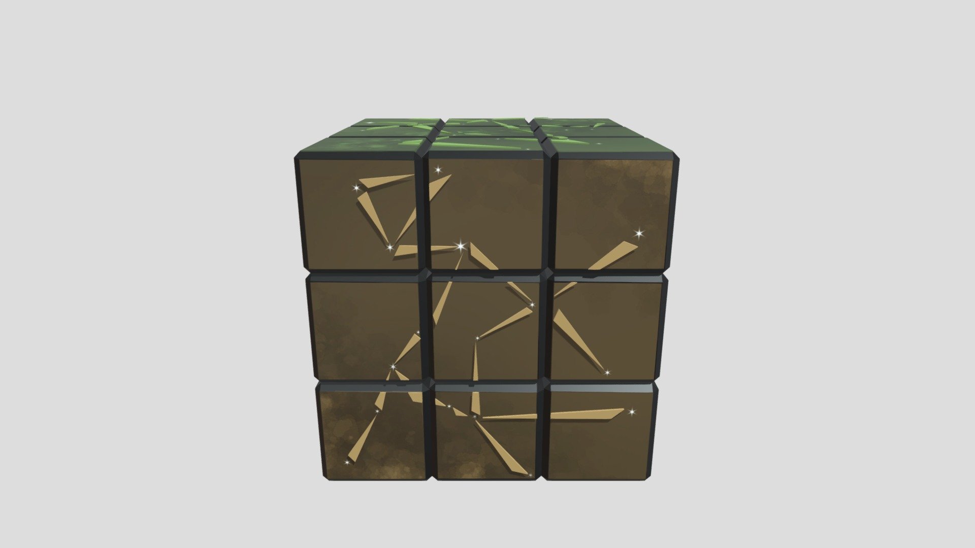 Winter Hexagon 3x3 Rubik - 3D model by VioCho [a381c84] - Sketchfab