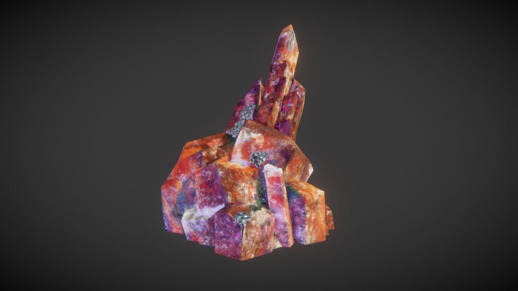 New Ore Rock - 3D model by Mango Team (@polygonby) [a381edb] - Sketchfab