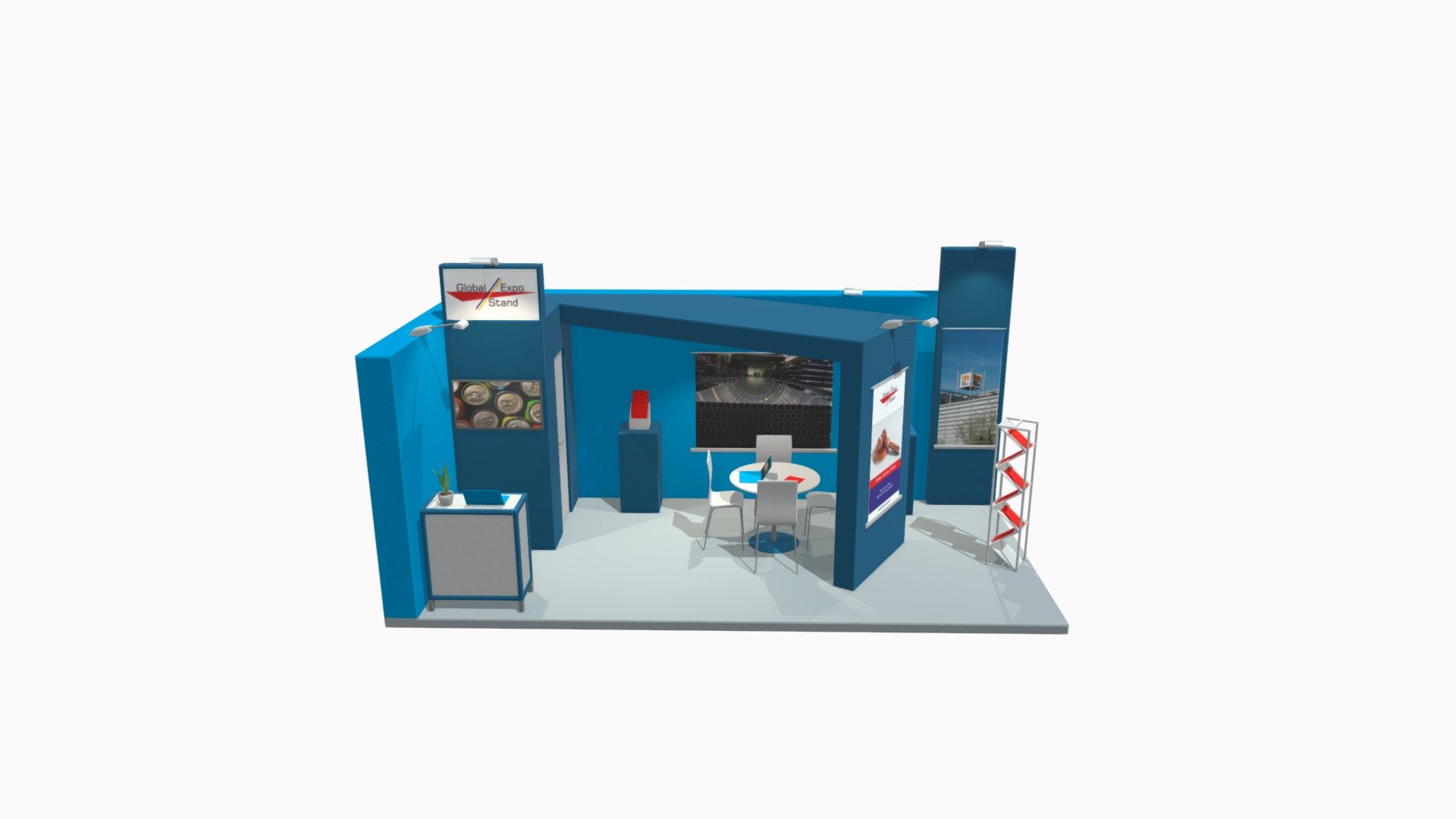Gabriela Expo Stand - Aluminium - 3D model by Global Expo Stand ...