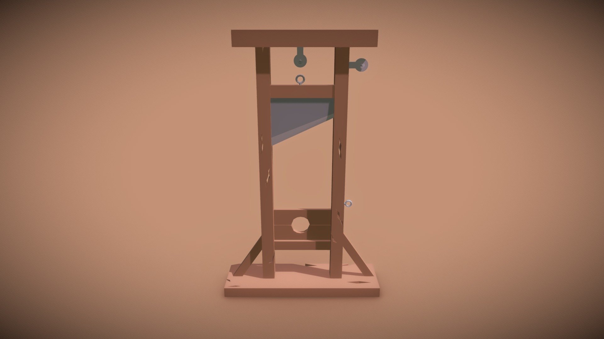 Guillotine - 3D model by BlueHorizon (@PlayWMonster) [a382a1f] - Sketchfab