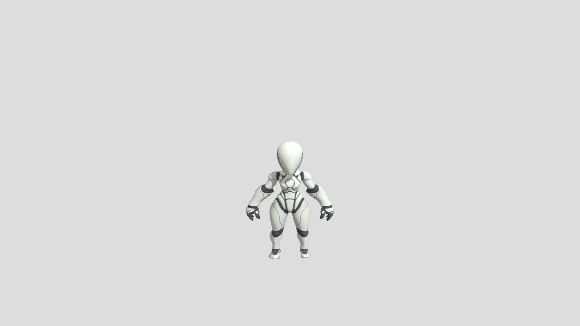 UE5 Female Mannequin - Chibi Quinn - Web Ready - Download Free 3D model ...