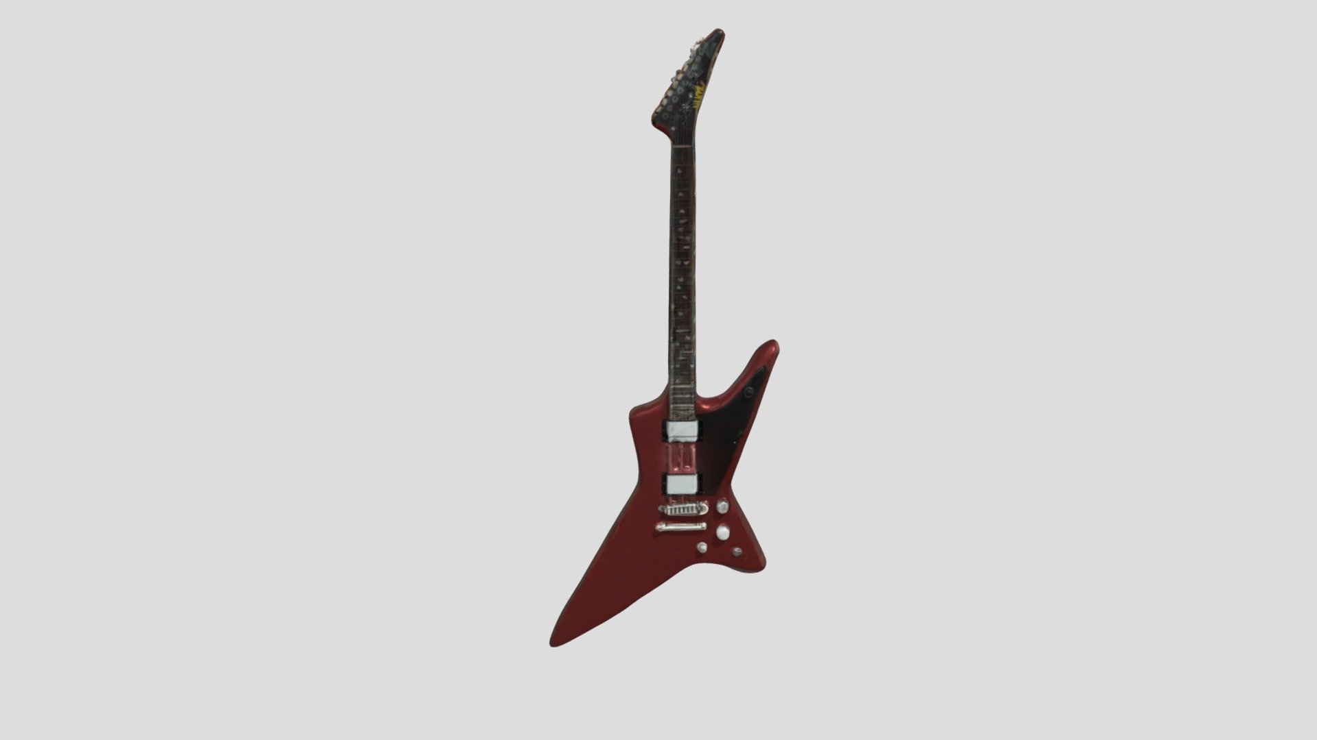 electric guitar flying v - Download Free 3D model by Soad ...