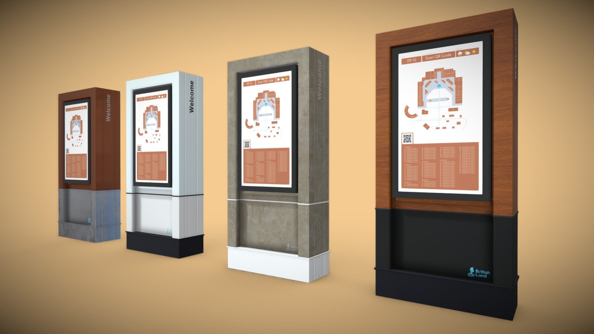 SLIMLINE VARIATIONS - 3D model by ojgmitchell [a38619a] - Sketchfab