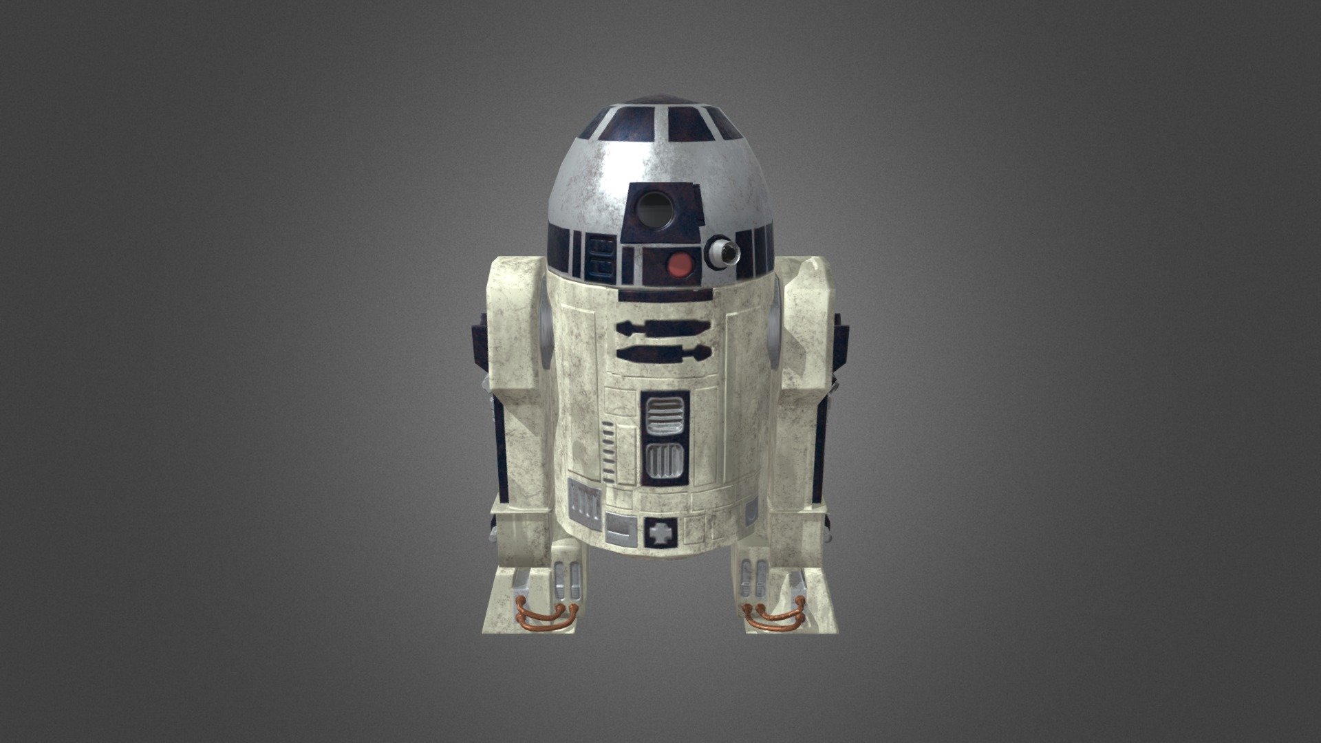 R2D2 High Poly - Download Free 3D model by SybranAerts [a388818 ...