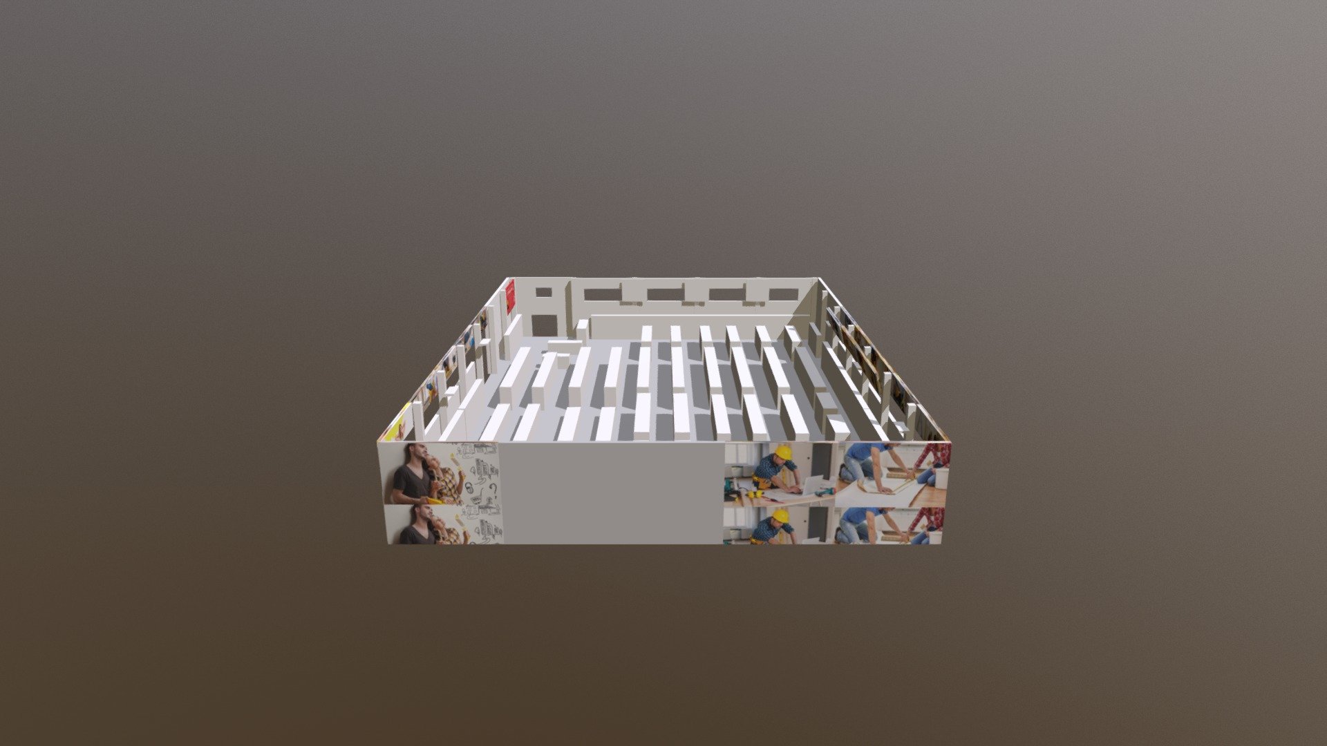 Knauf - 3D model by Алексей (@4753434) [a38a291] - Sketchfab