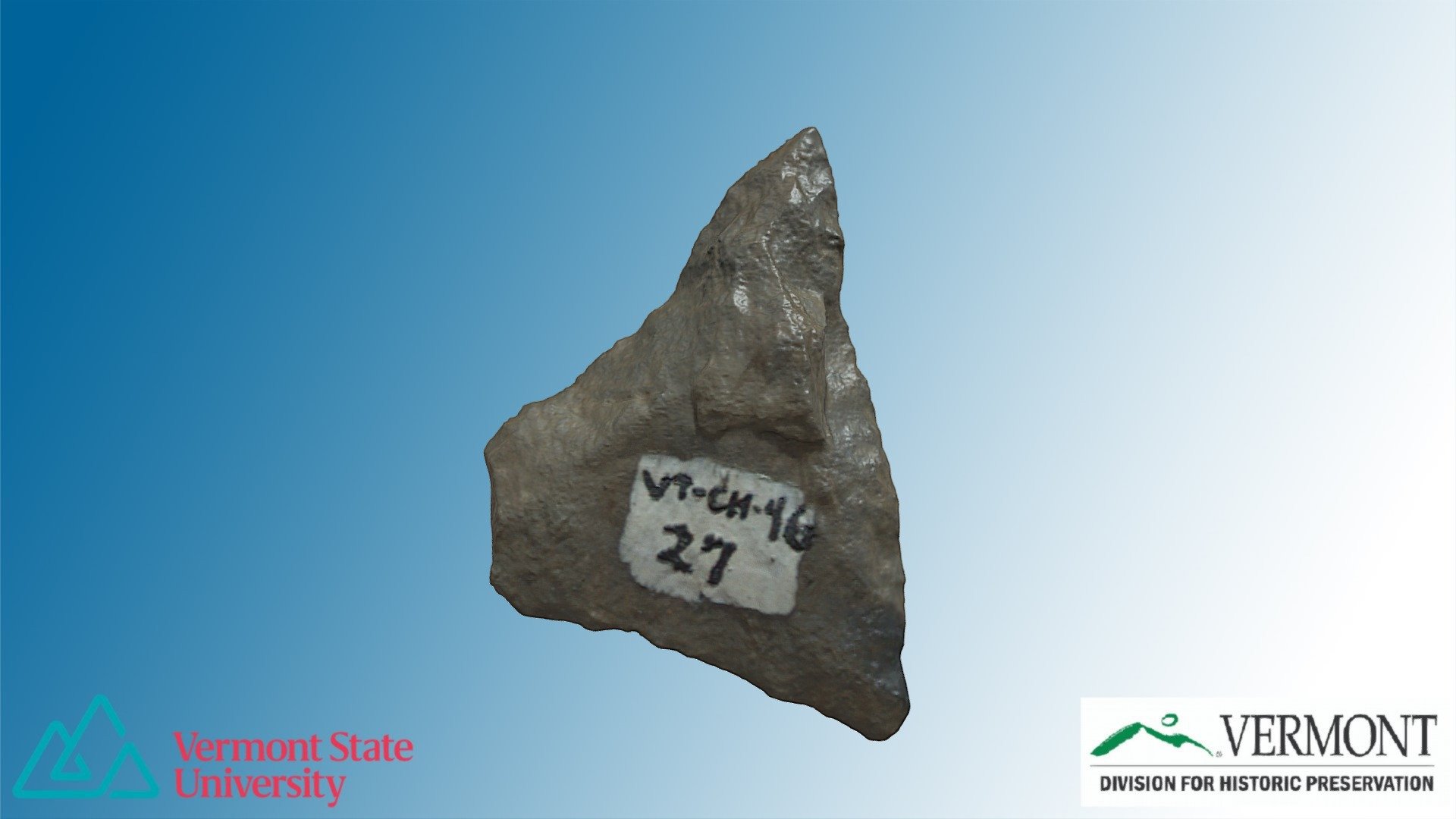 Levanna Point from Winooski Site (VTSU3D-55-7) - Download Free 3D model ...