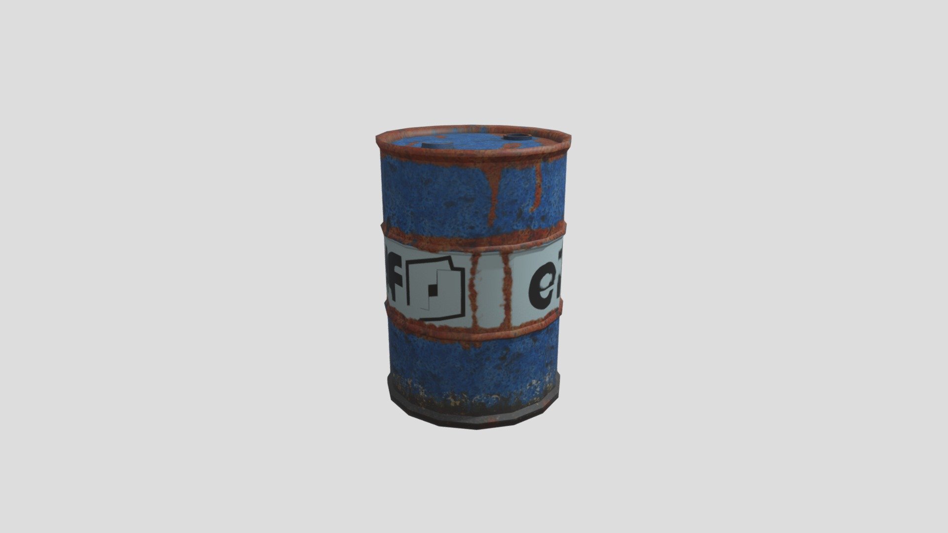 Dirty Barrel - 3D model by Max Rodet (@MaxRodet) [a38bcf4] - Sketchfab