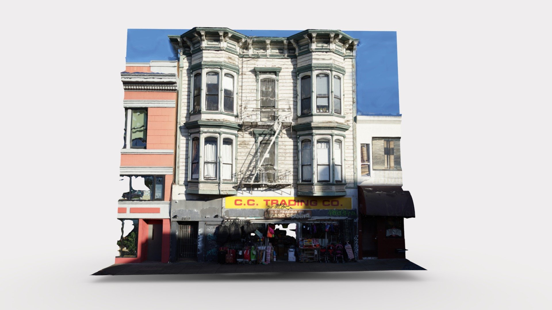 C.C. Trading Co - San Francisco, CA. - Download Free 3D model by Azad ...