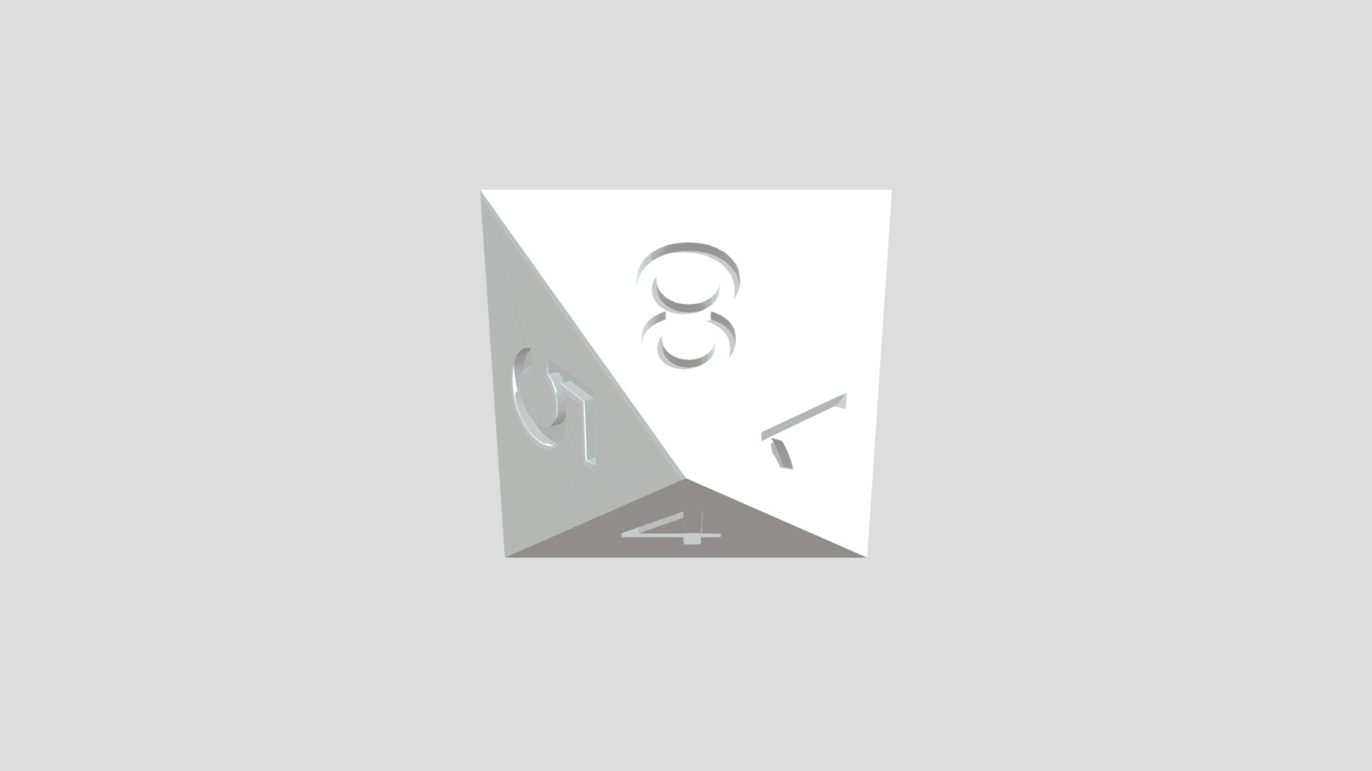 1d8 - Download Free 3D model by cmcortezsmith [a390441] - Sketchfab