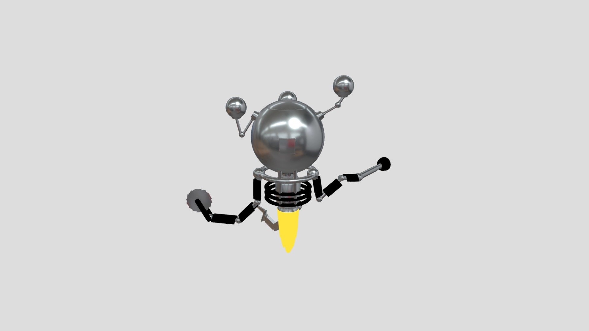 Mister Handy - 3D model by SordidDuck [a390929] - Sketchfab