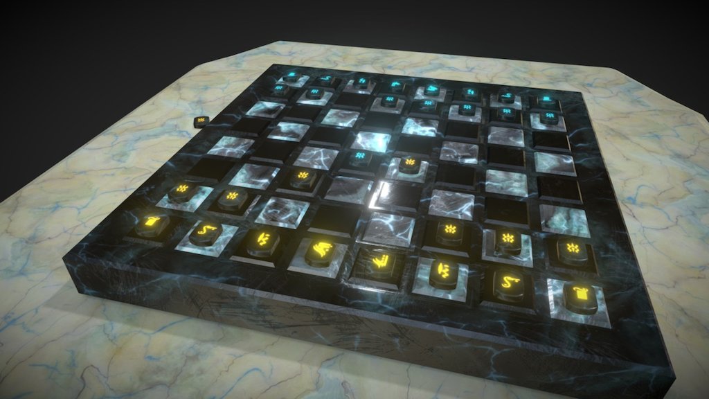 Enchanted Chess Game - 3D model by dark-minaz [a390983] - Sketchfab