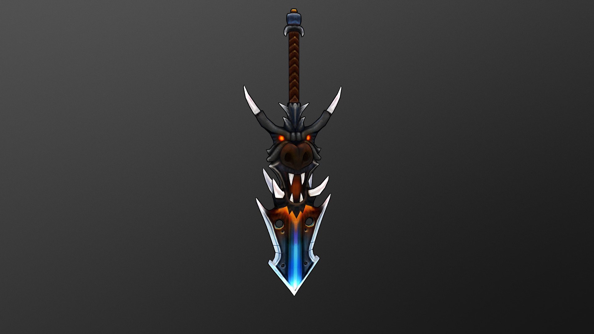 Heavy sword - 3D model by JuanG3D [a390edb] - Sketchfab
