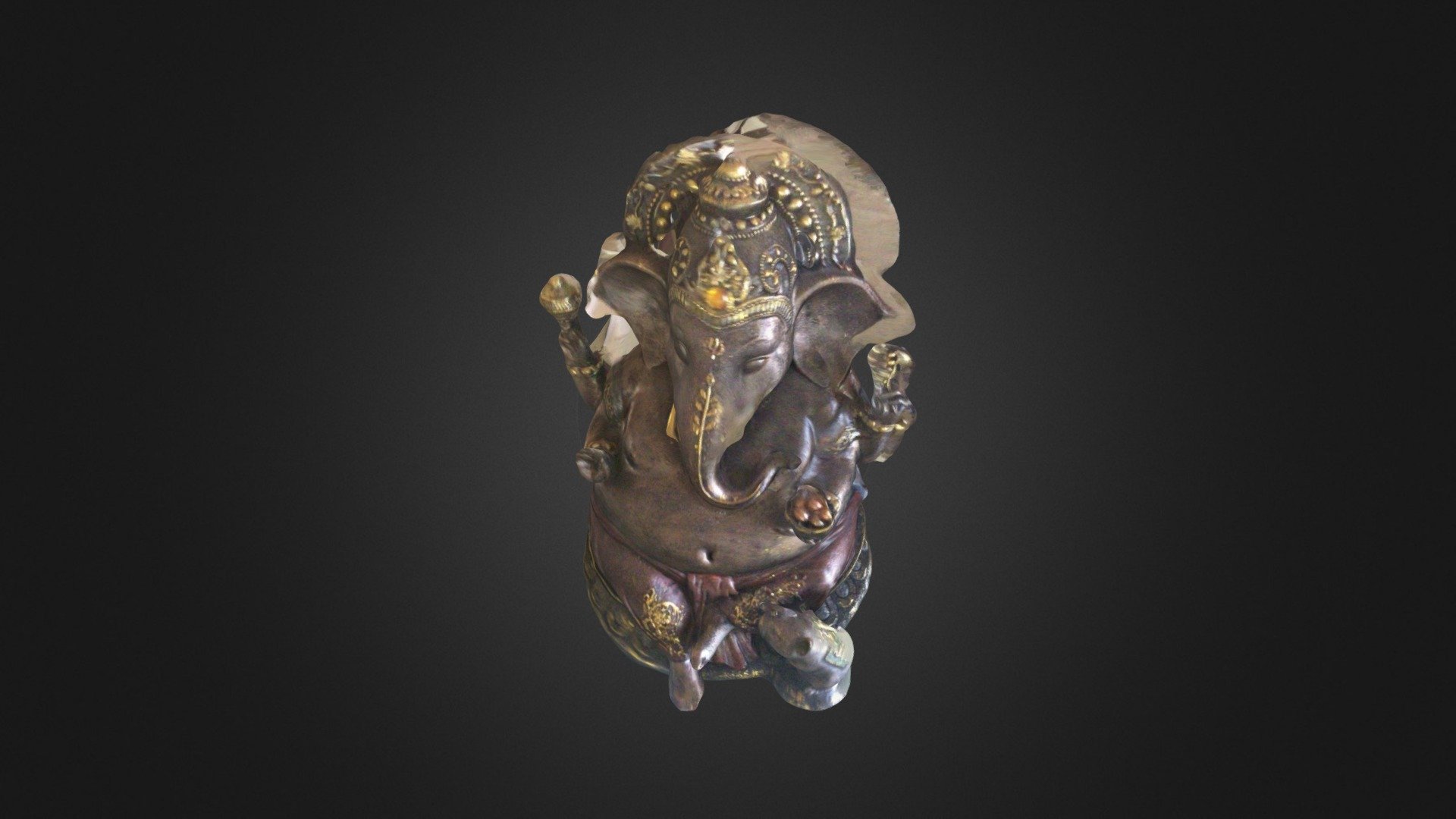 Lord Ganesha - 3D model by naga.narendran [a39196f] - Sketchfab