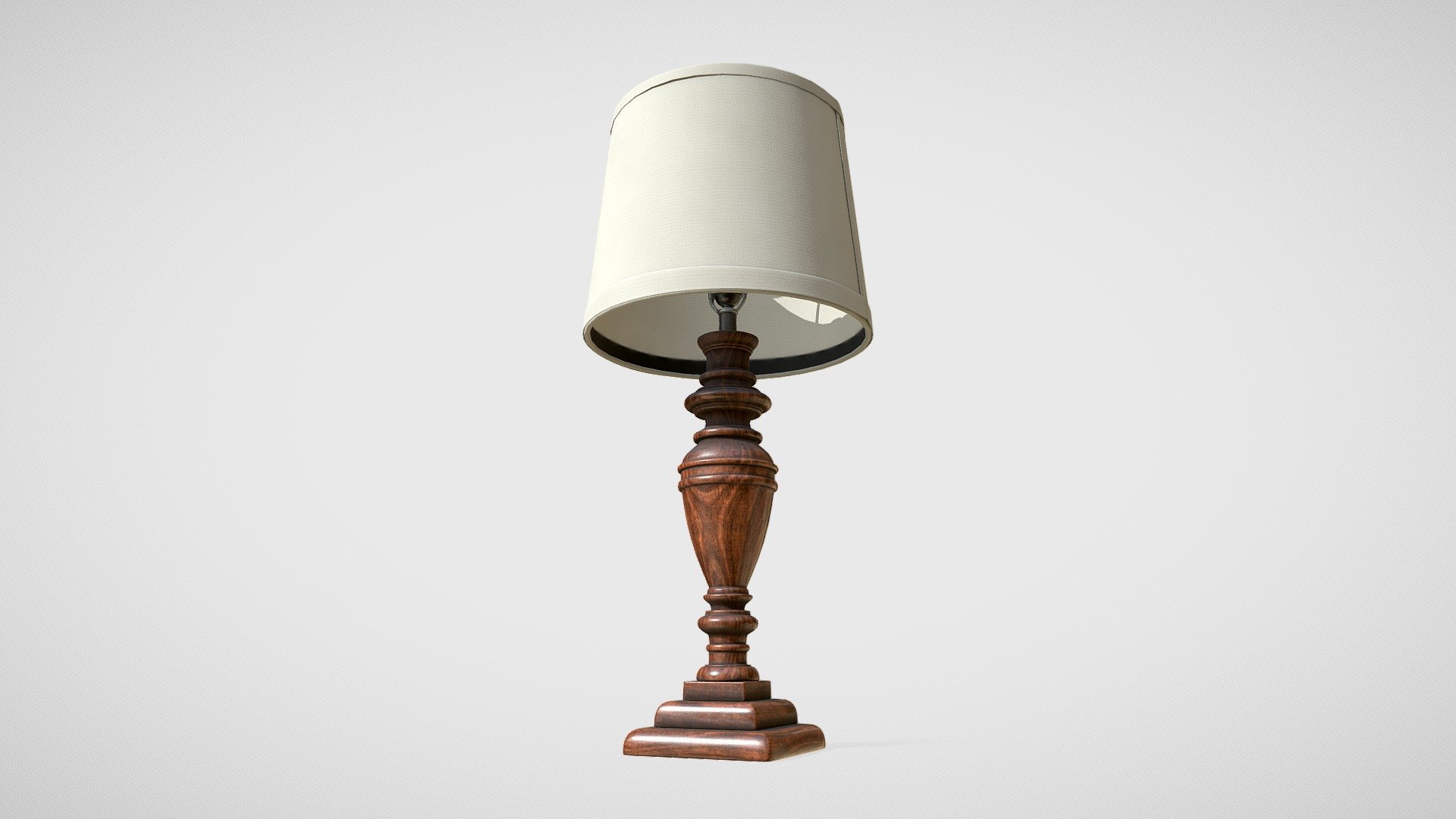 Vintage Table Lamp - 3D model by ak.komov [a391992] - Sketchfab