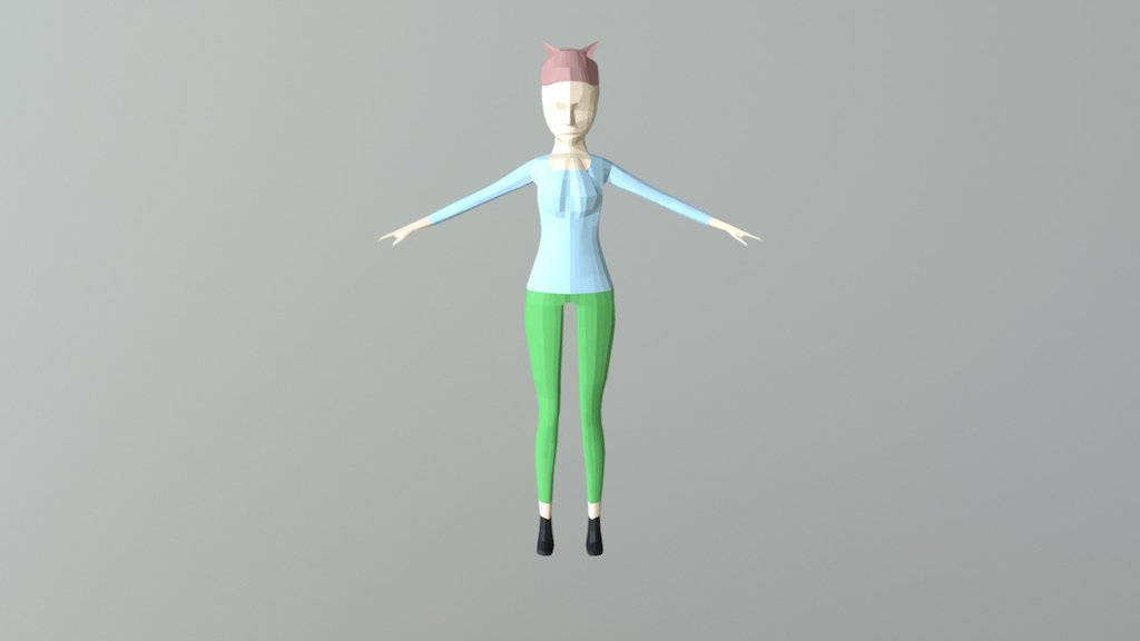 Female Model - 3D model by Azirsec [a391b6a] - Sketchfab