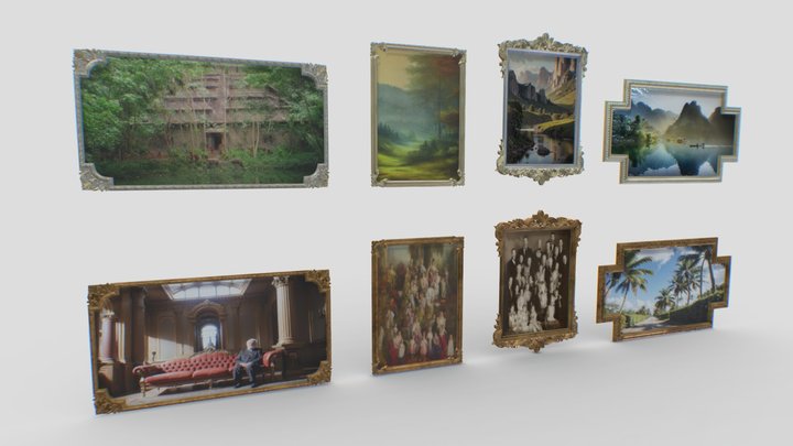 Rococo 3D models - Sketchfab