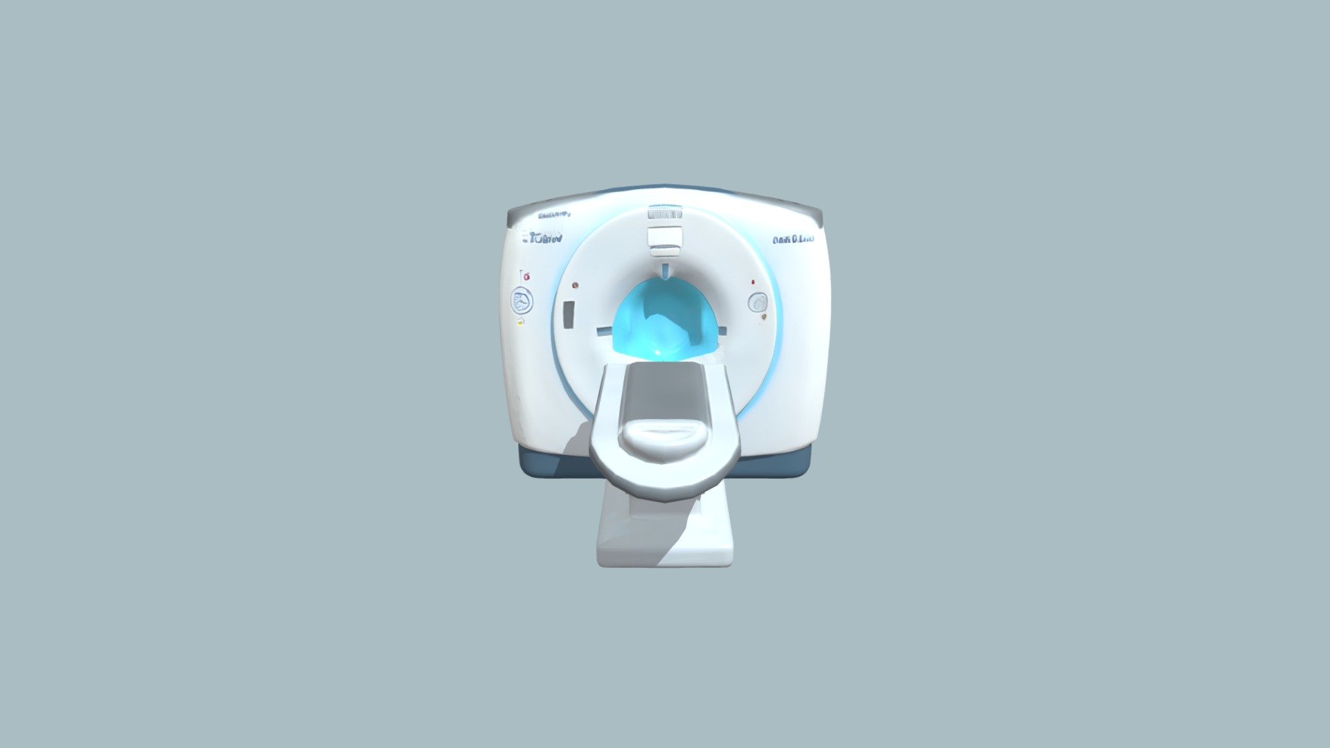 Medical imaging CT scanner with patient table - 3D model by elhussien ...