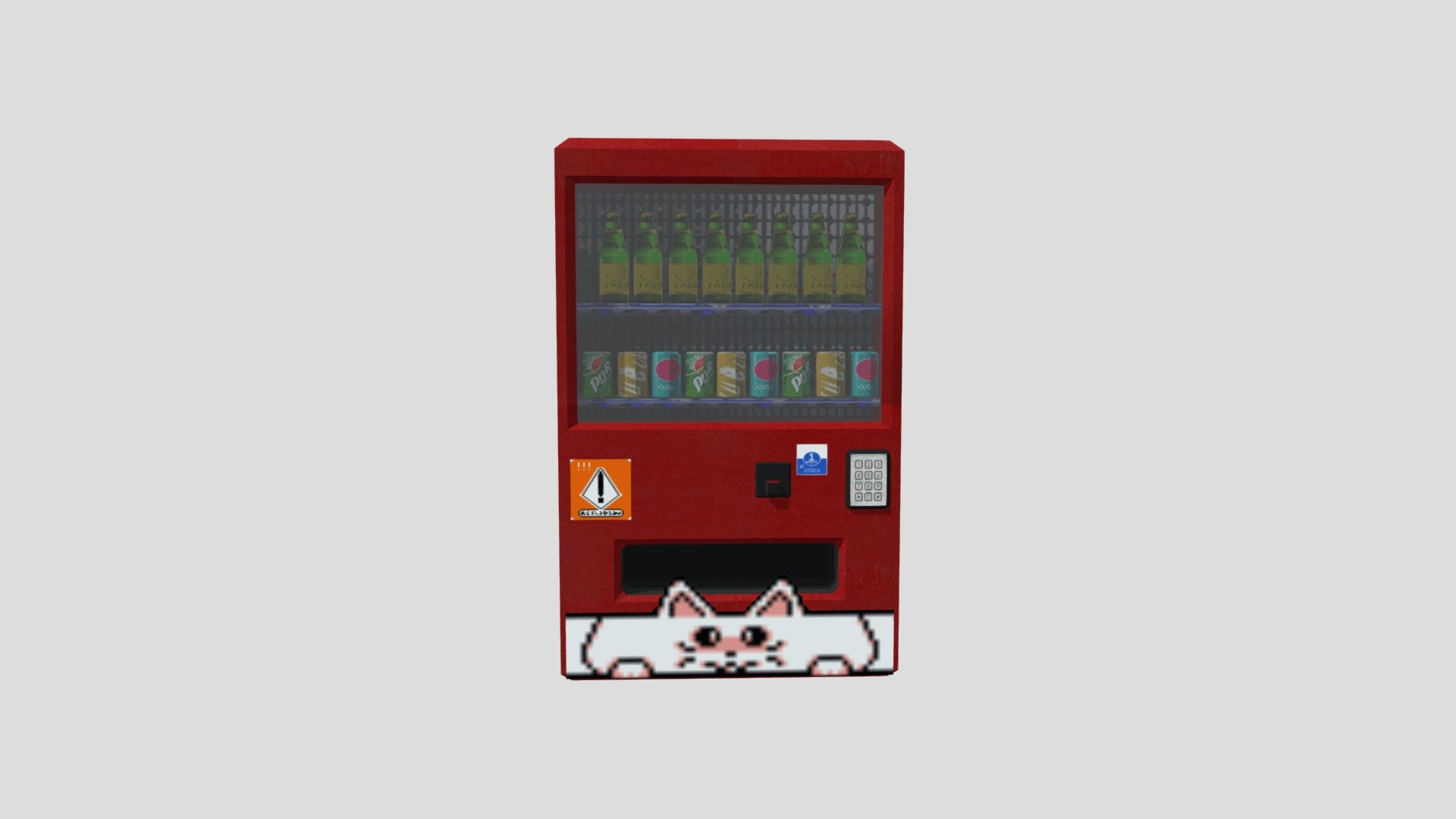 Vending Machine - 3D model by Tensur [a3952b3] - Sketchfab