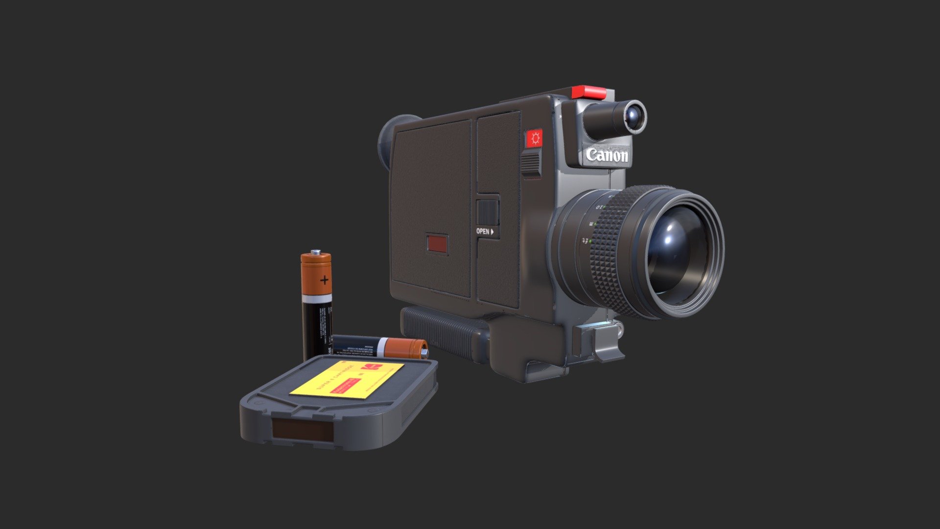Canon Camera - Download Free 3D model by praveen maurya (@praveen293027 ...