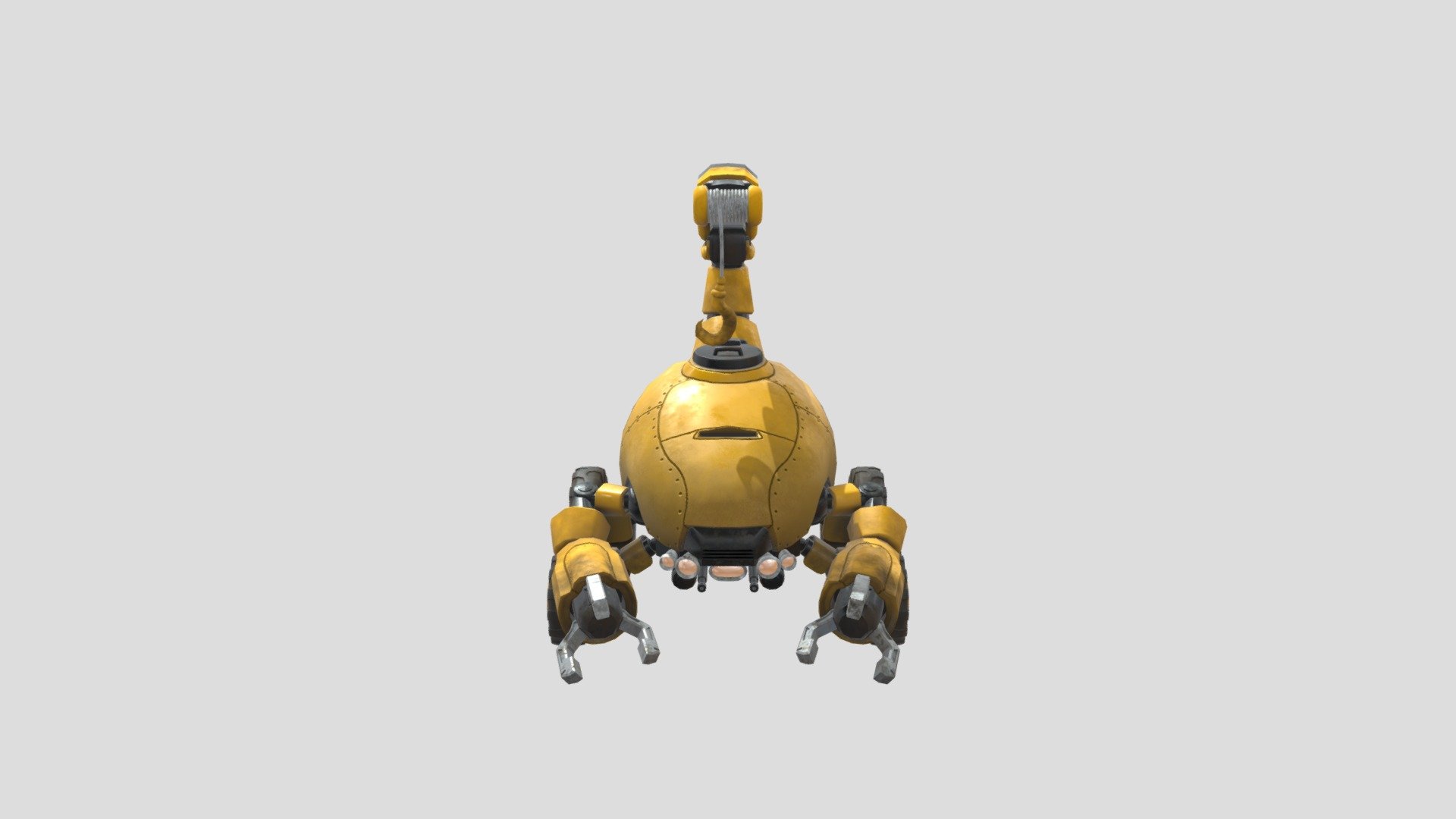 Scorpion Construction Bot - 3D model by emagee05 [a398af1] - Sketchfab