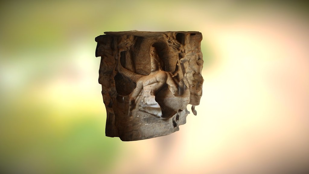 Natraj - Elephanta cave - 3D model by vinod pancharath ...
