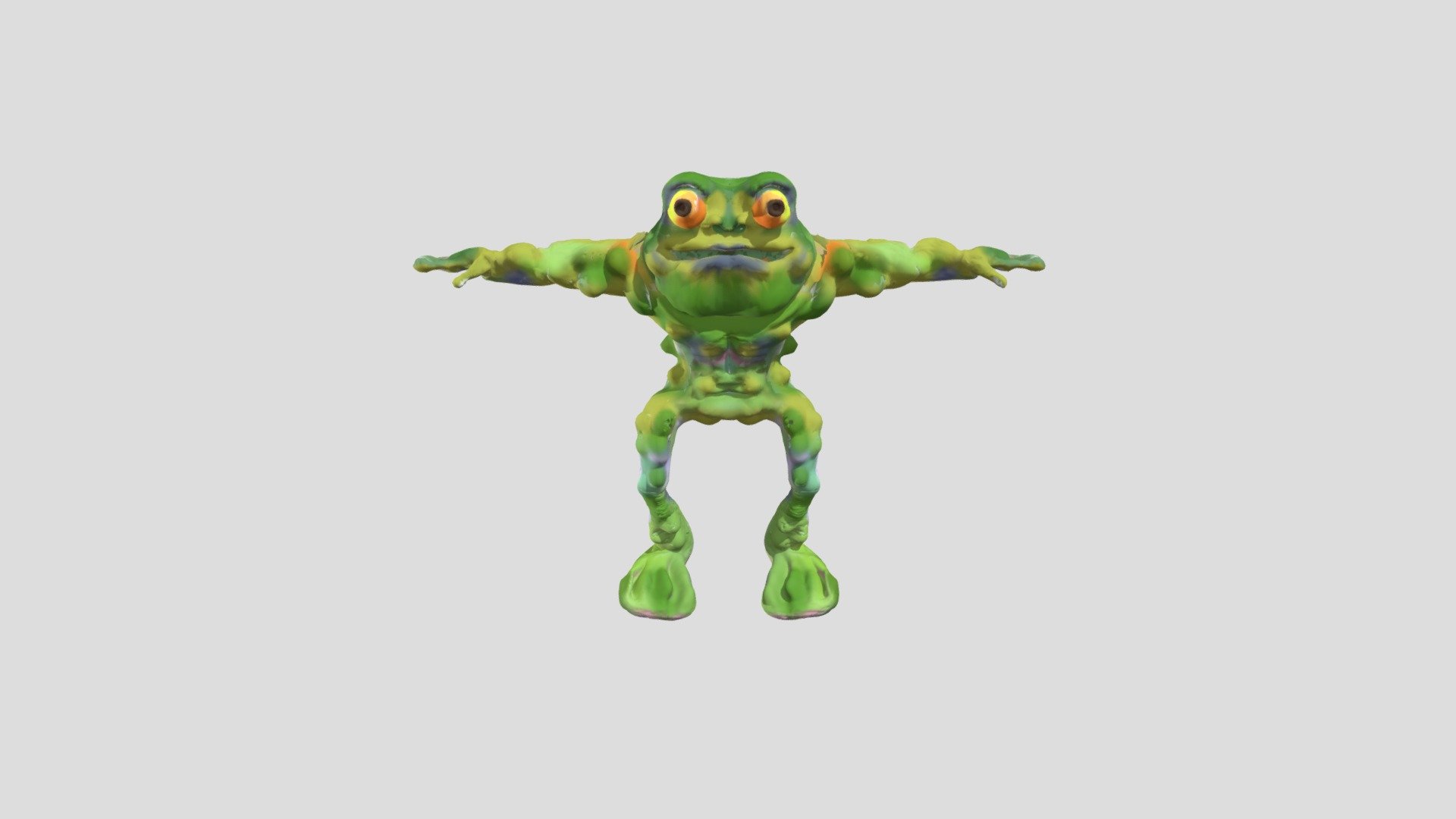 Test Toad Rig - 3D model by Jimmy Gunawan (@jimmygunawan) [a398f77 ...