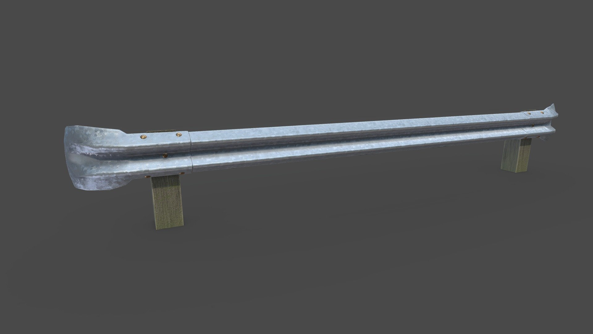 Guard Rail - Download Free 3D model by Evan Hiltz (@evan.hiltz ...