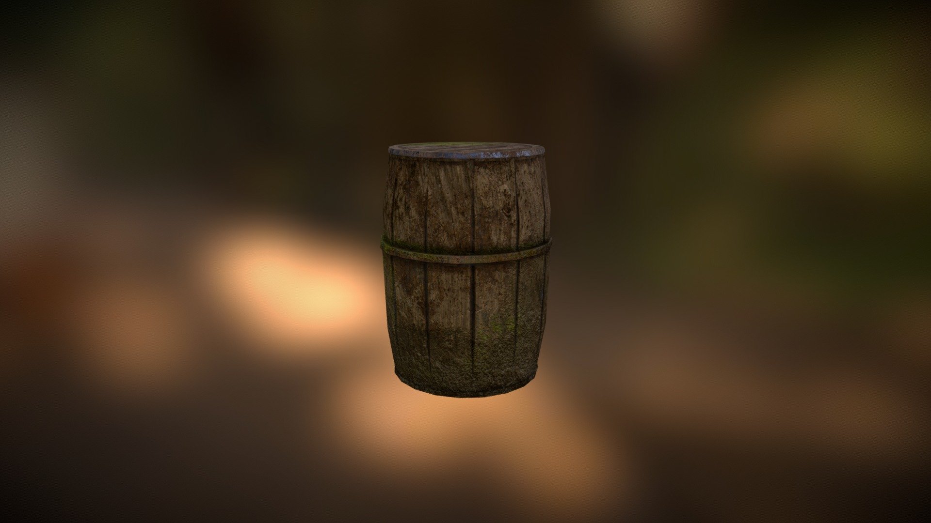 Dirty Barrel - 3D model by Caspmole [a399ea7] - Sketchfab