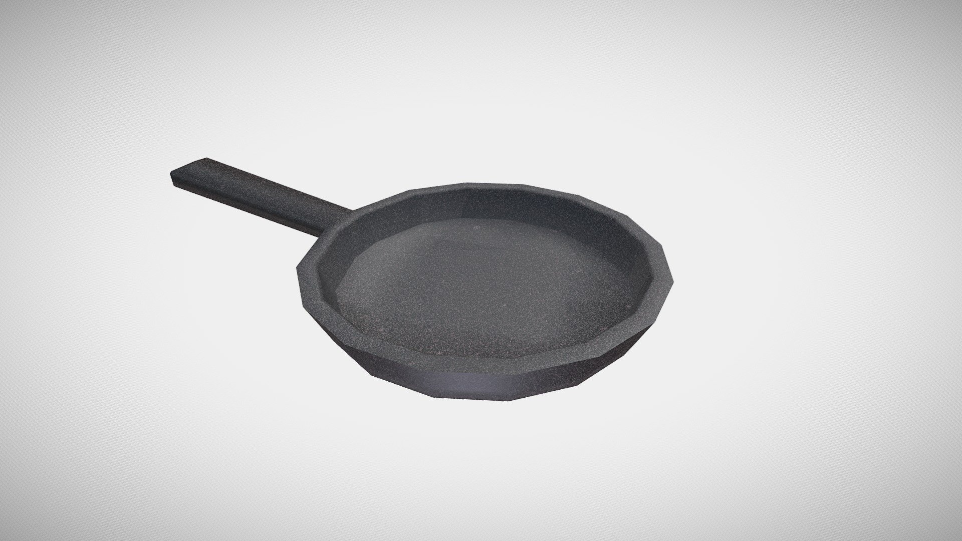 Frying Pan - 3D model by ktrinidad [a39ab96] - Sketchfab