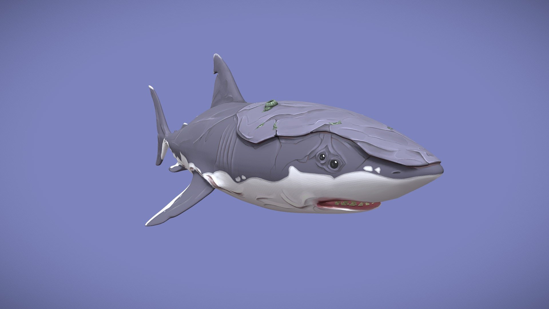 Mutant Shark - 3D model by Savatorii [a39b094] - Sketchfab