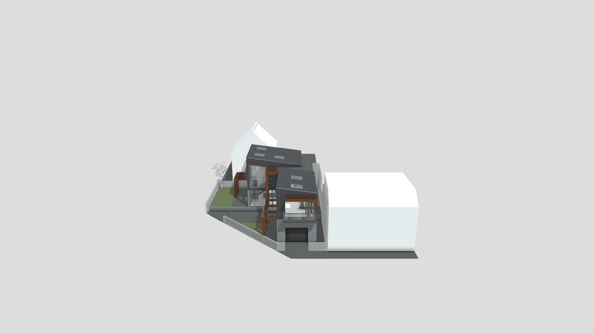 Urban House design - Download Free 3D model by braam2003nel [a39b81c ...