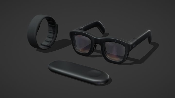 Glasses 3D models - Sketchfab