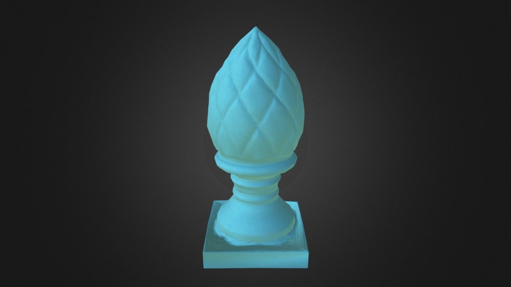 Pinecone Finial Retopo - 3D model by Adam Crockett (@adamcrockett ...