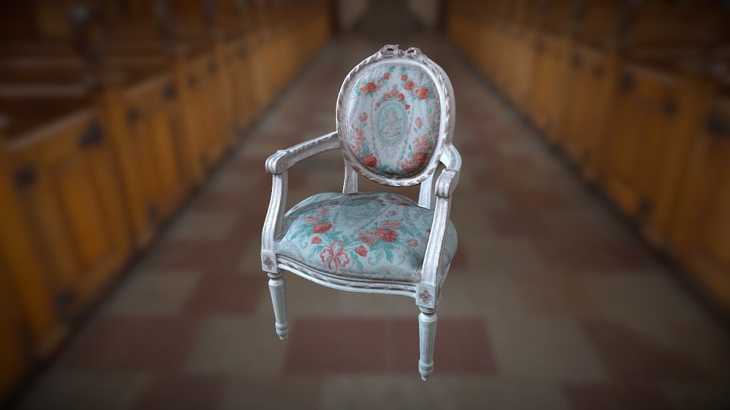 Historical Chair photogrammetry - 3D model by Looks Real Studio (@LooksRealStudio) [a3a0c51 ...