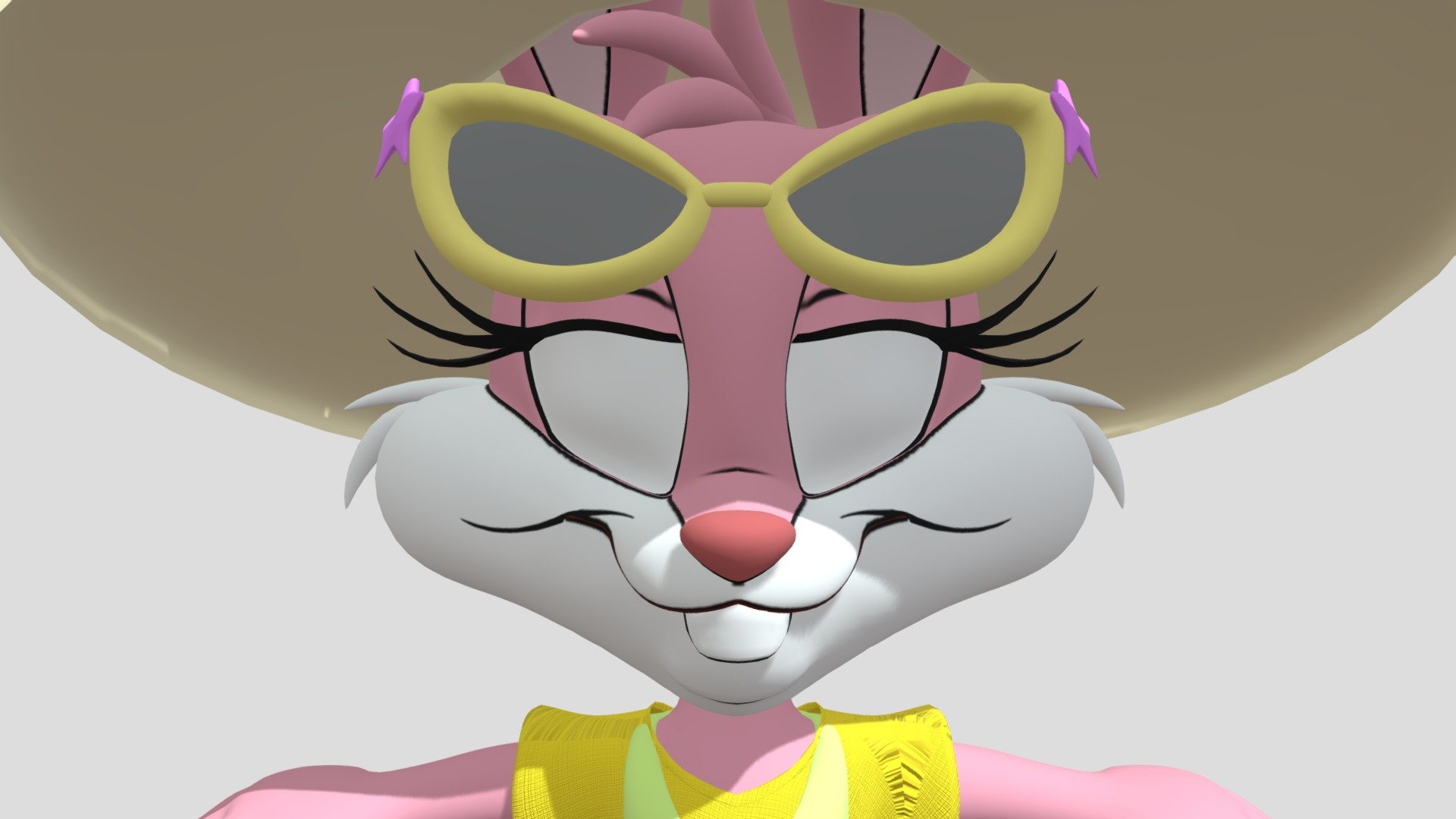 Babs Bunny V5 - Download Free 3D model by Kevin (@sembatarek3737 ...