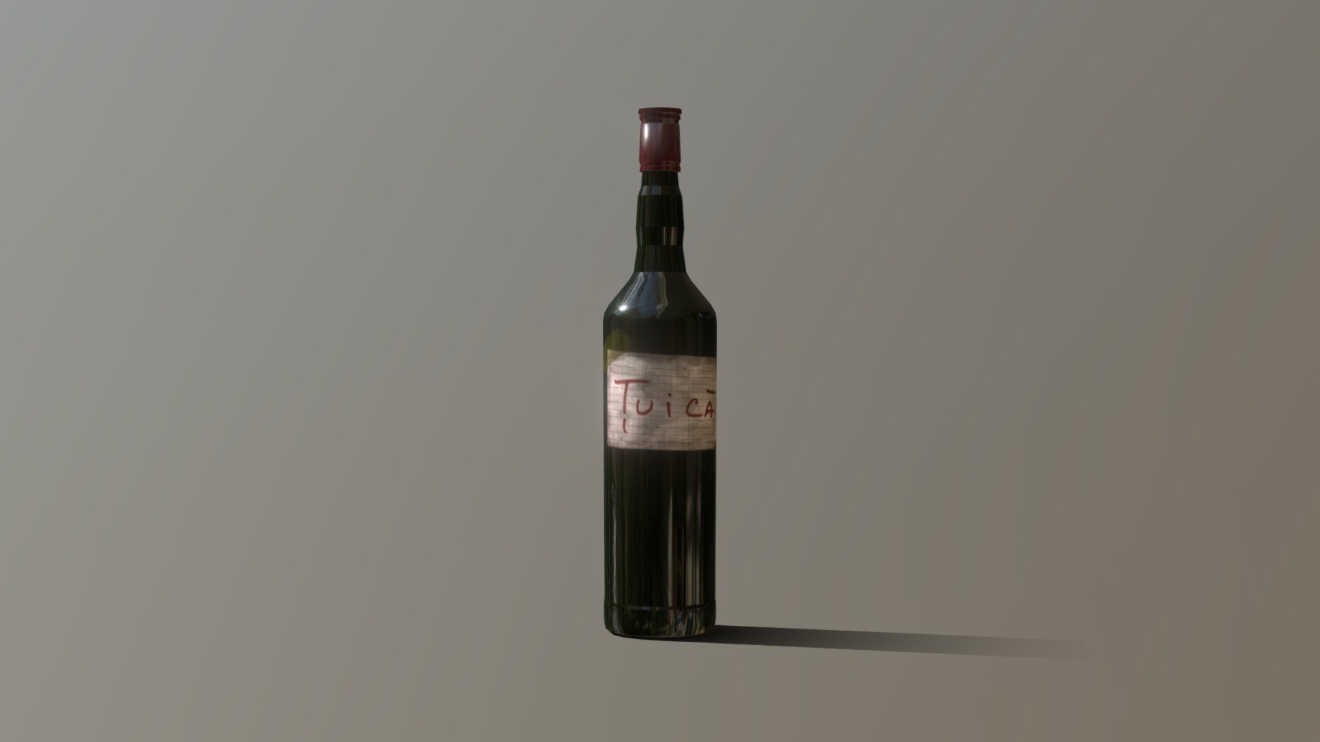 Vodka (Tuica) - Download Free 3D model by emypustiu [a3a17b6] - Sketchfab